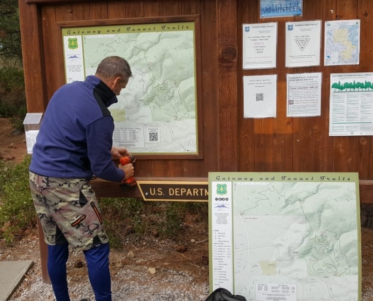 NEW, ACCURATE MAP AT GATEWAY TRAILHEAD – Mount Shasta Trail Association