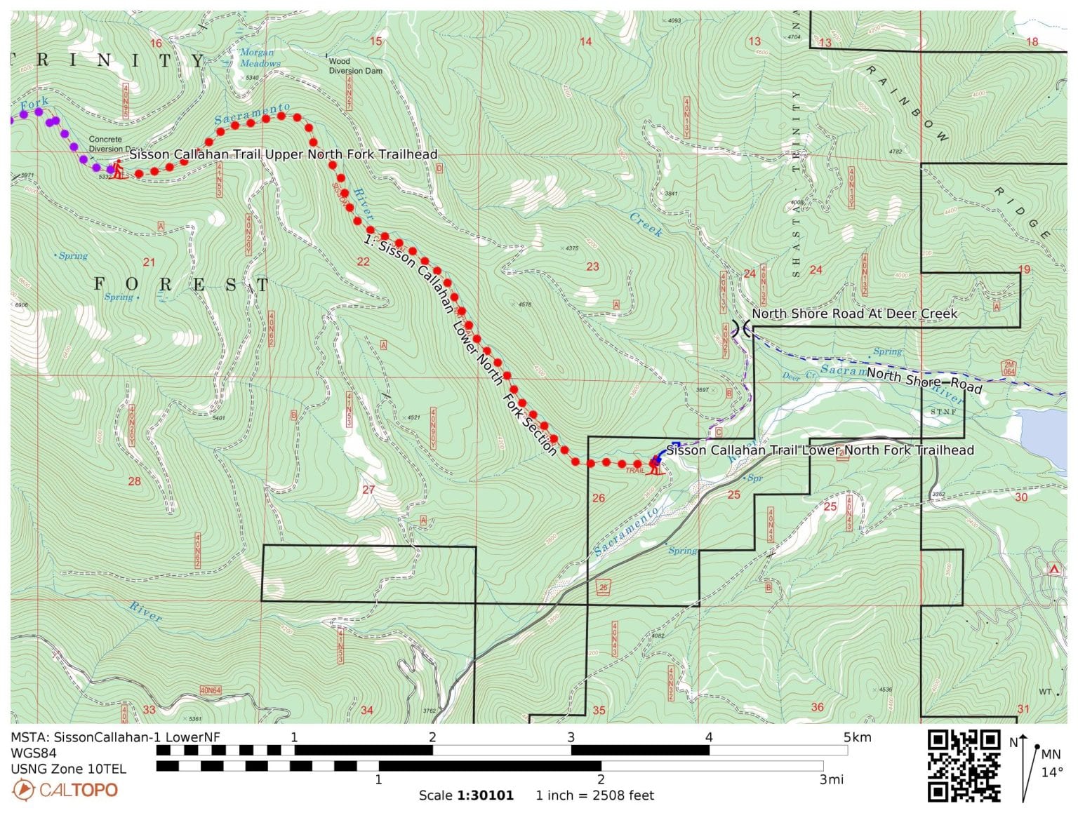 Sisson-Callahan Trail (In The Eddys) – Mount Shasta Trail Association