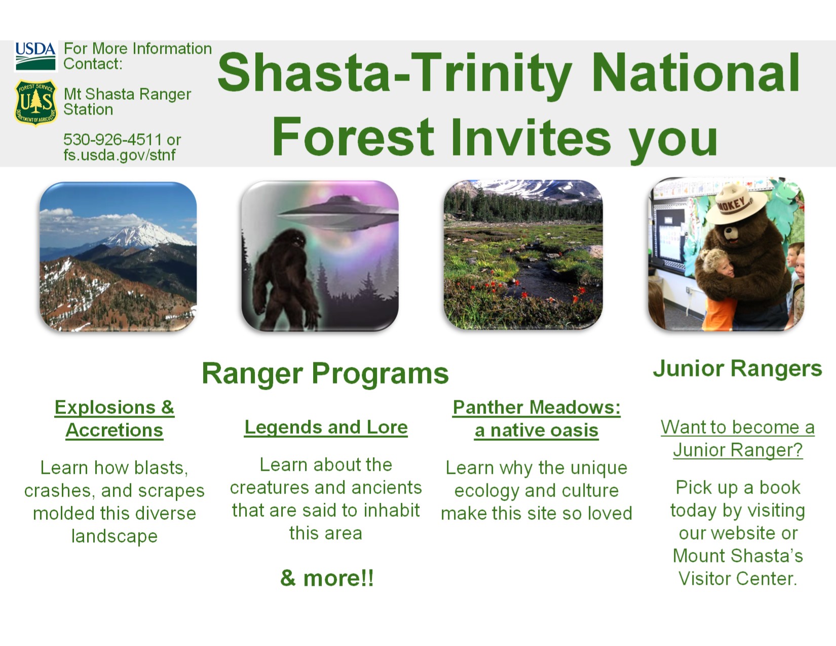 New Interpretive Ranger Position and Educational Programs from the ...
