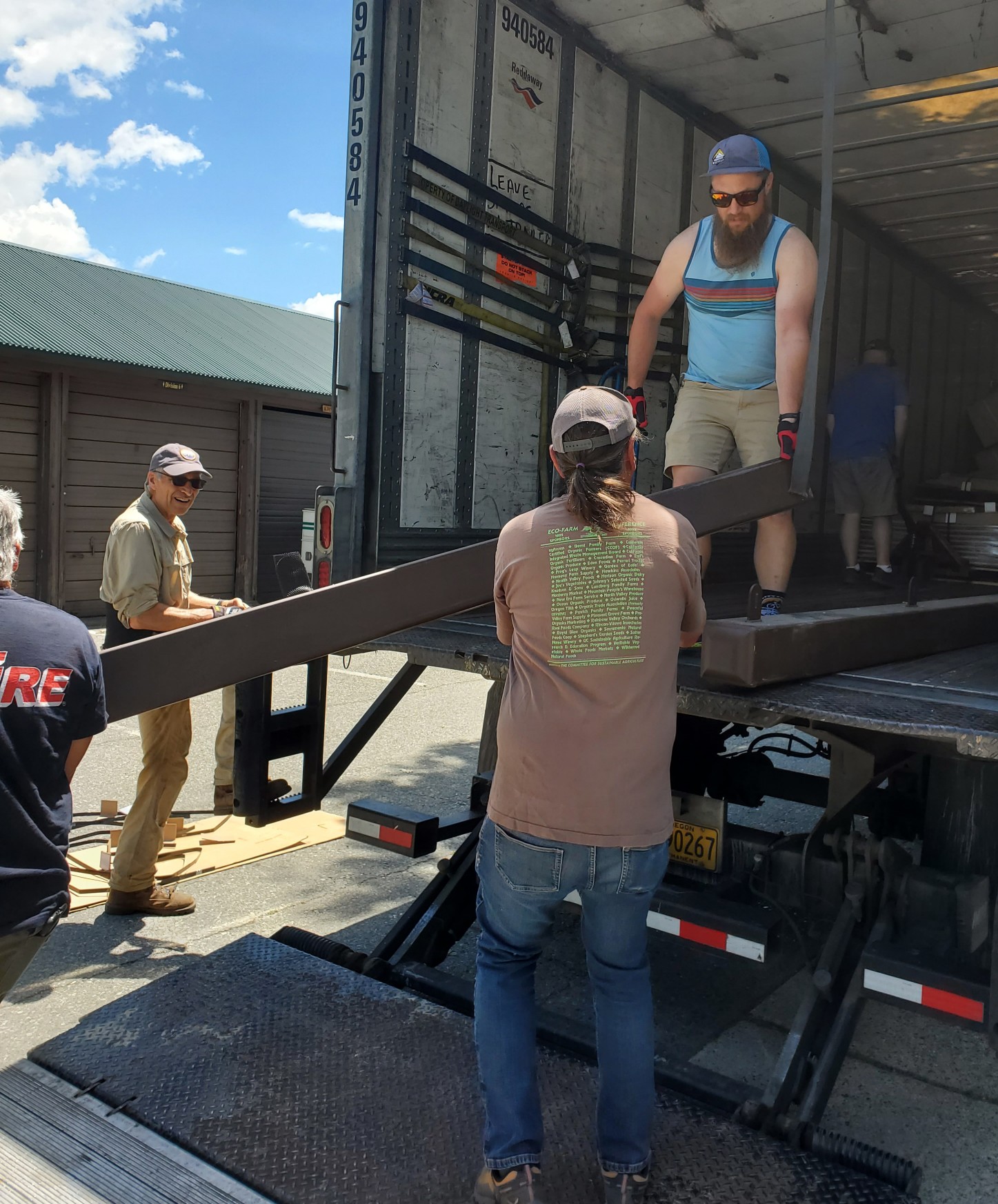 We Don’t Need No Stinkin’ Forklift! – Mount Shasta Trail Association